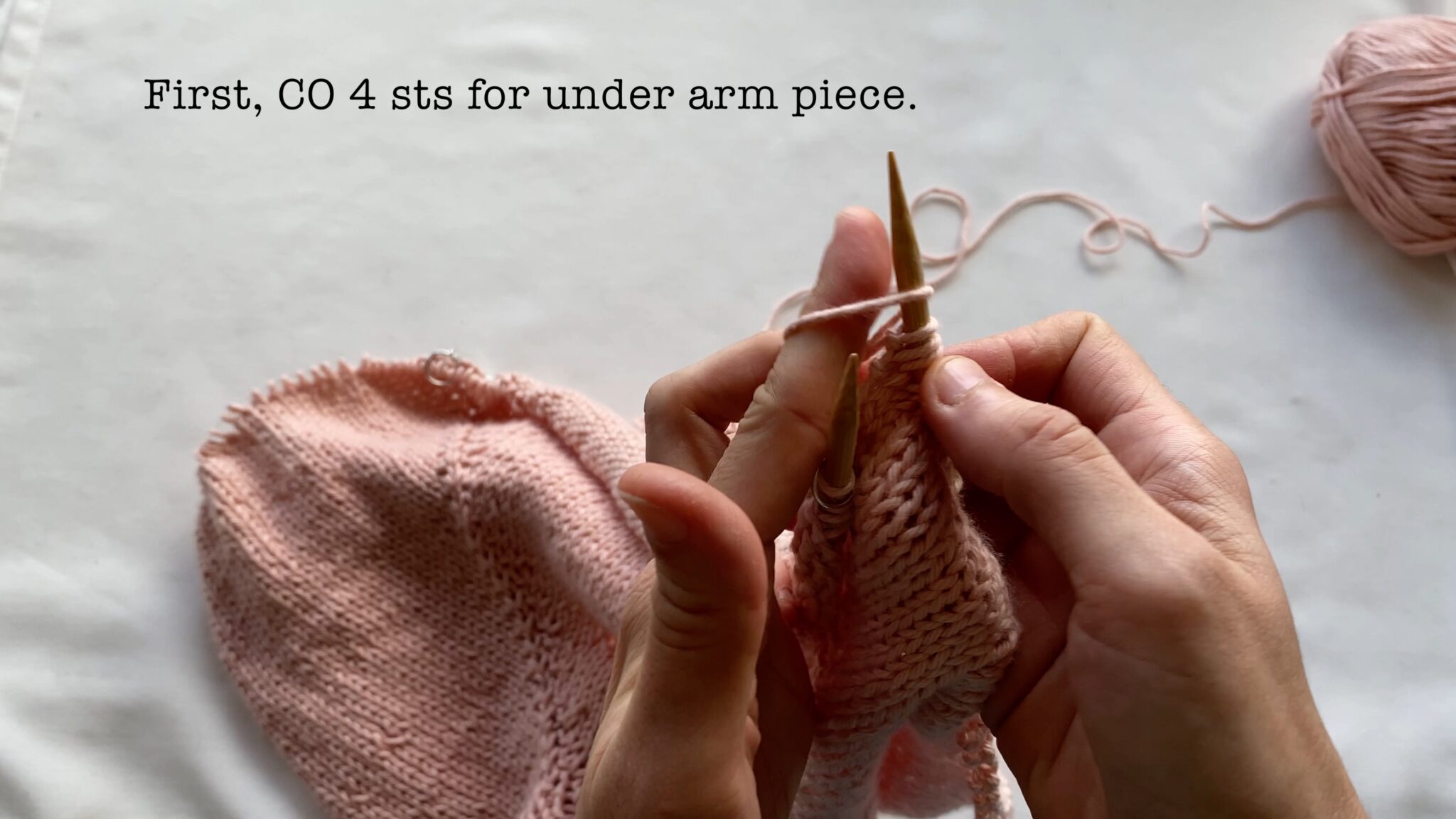 Knitting Top Down Sweater Step By Step Tutorial