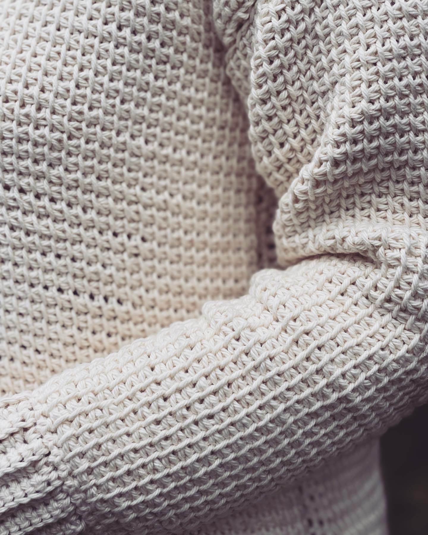 Tunisian crochet sweater step by step tutorial