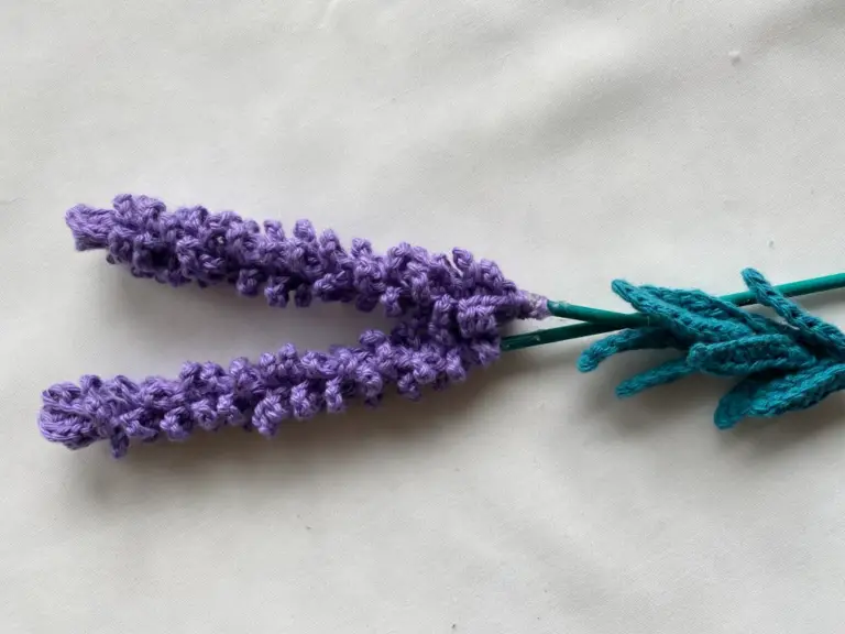 How to crochet a lavender