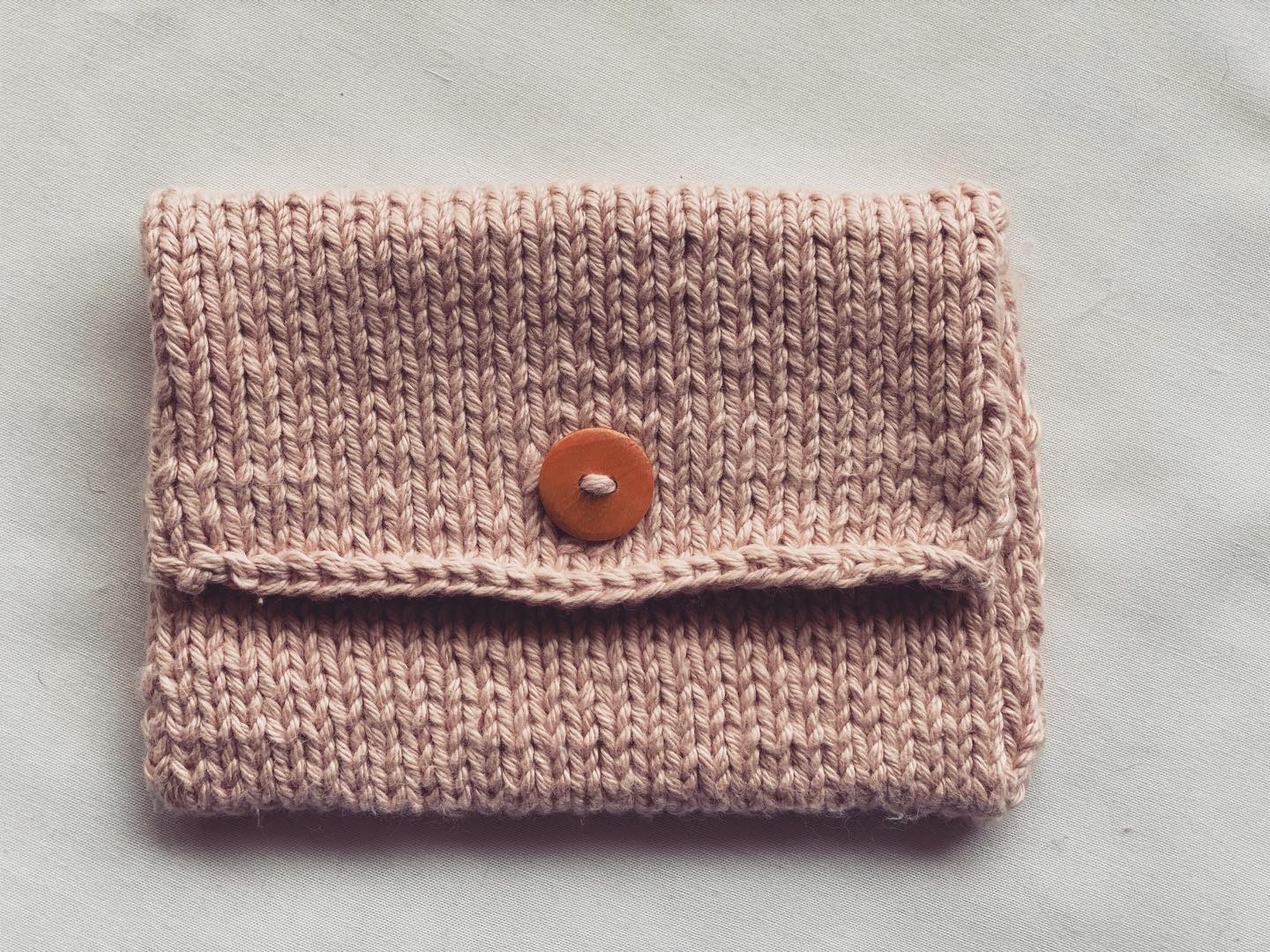Knitted Pouch/Wallet
