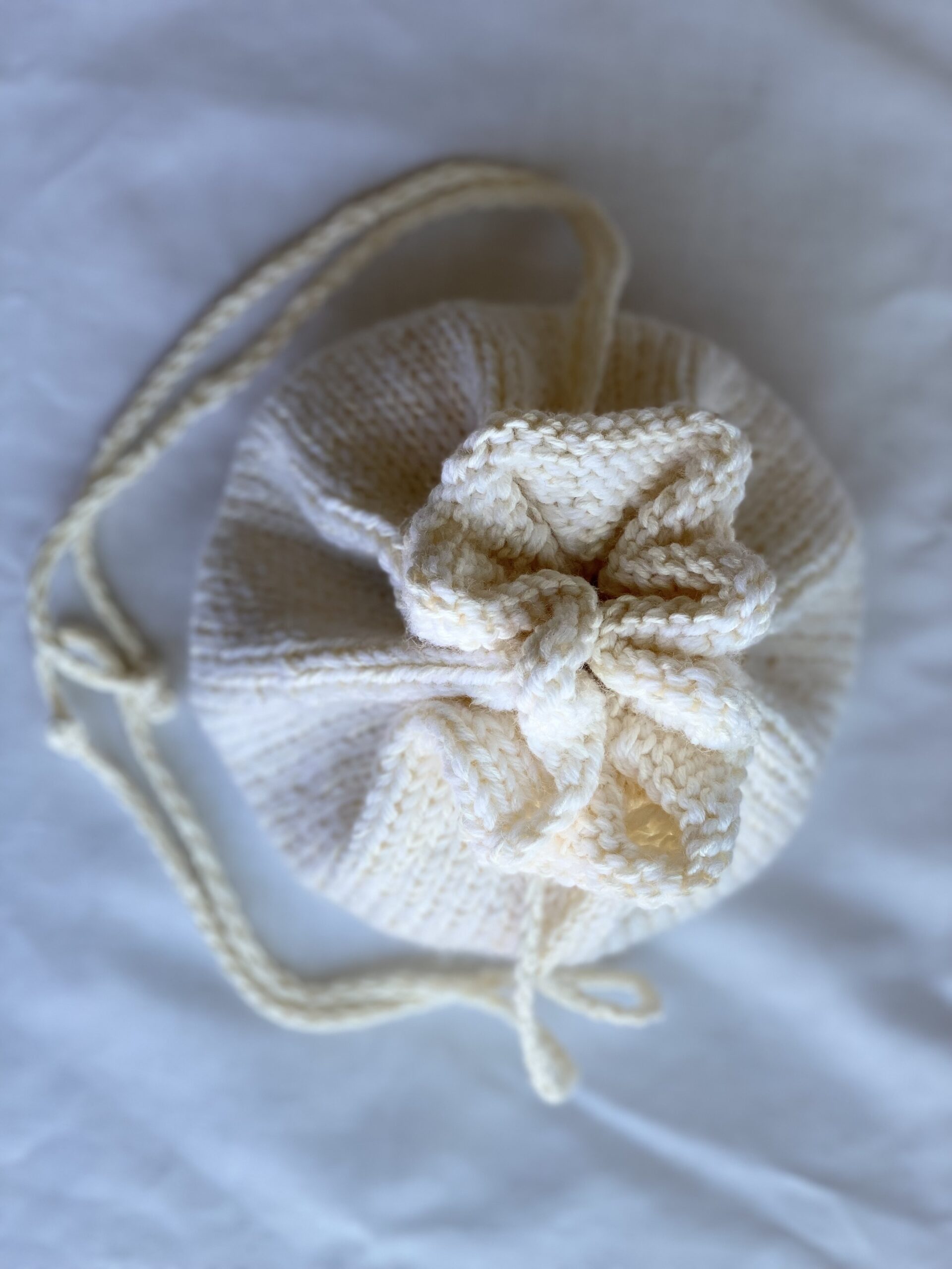 Knitted Pouch/ Small Bag