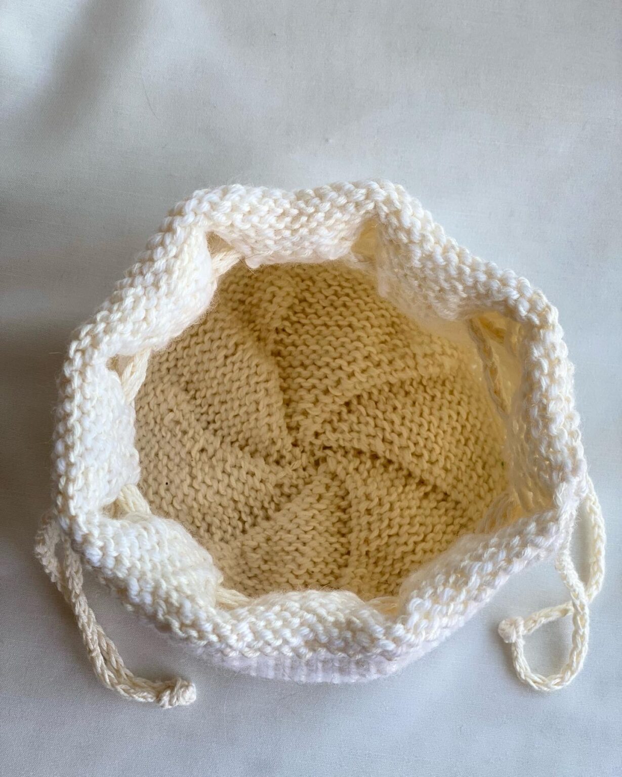 Knitted Pouch/ Small Bag