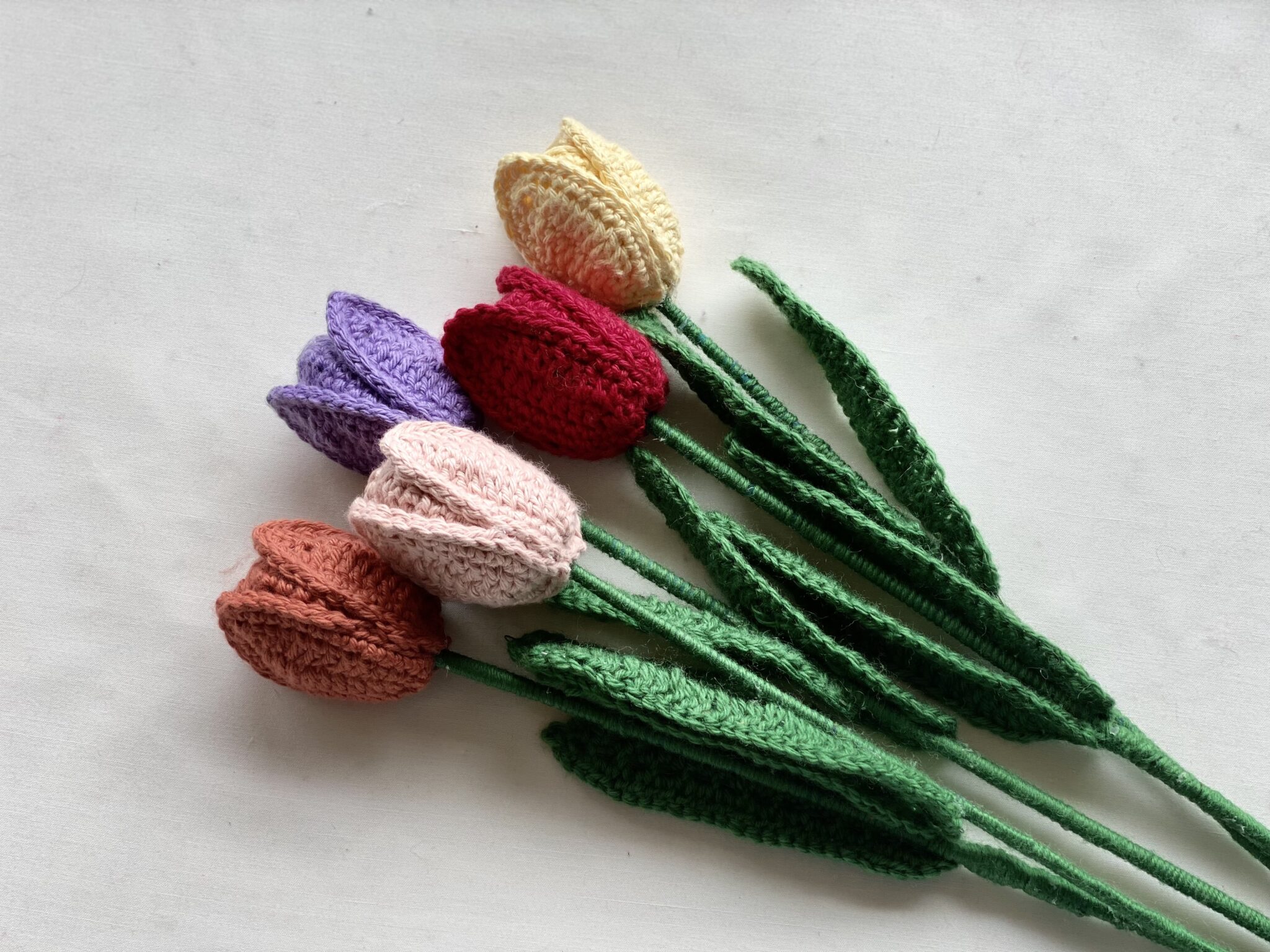 Crochet Beautiful Tulip