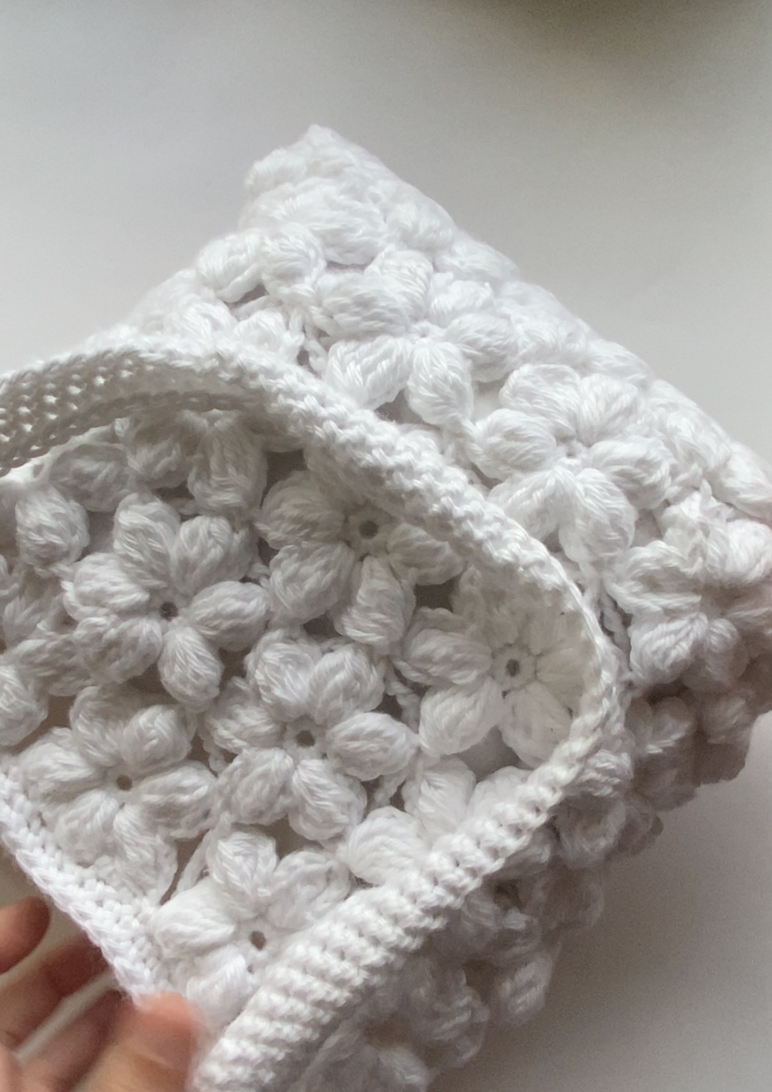 Easy Crochet Puff Stitch Bag